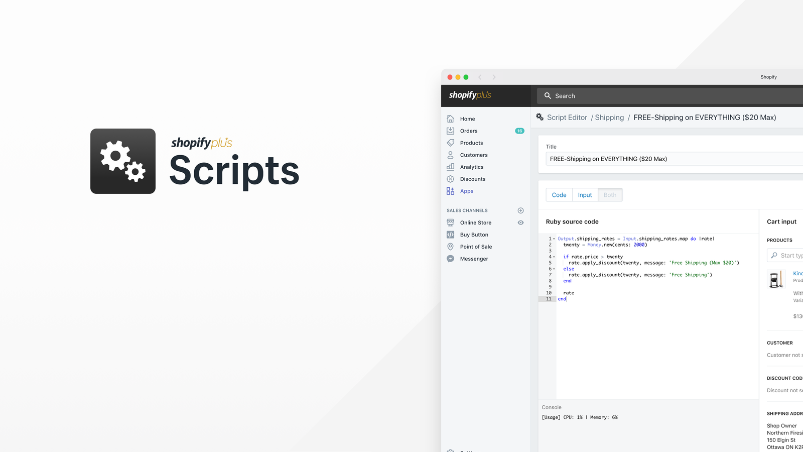 Shopify Experts have Scripts for Shopify Plus - TheGenieLab